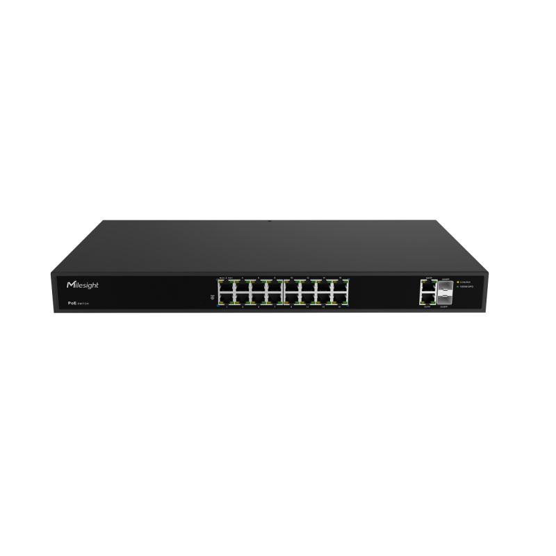 Milesight MS-S0416-GF 16 Port 100Mbps PoE Switch